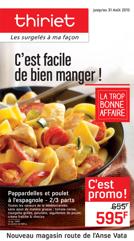 Thiriet Surgelé - Sachacom